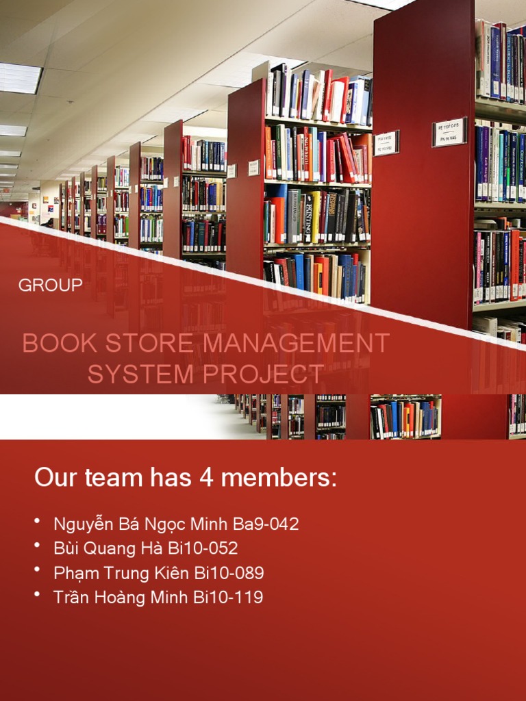 Book Store Management System Project | PDF