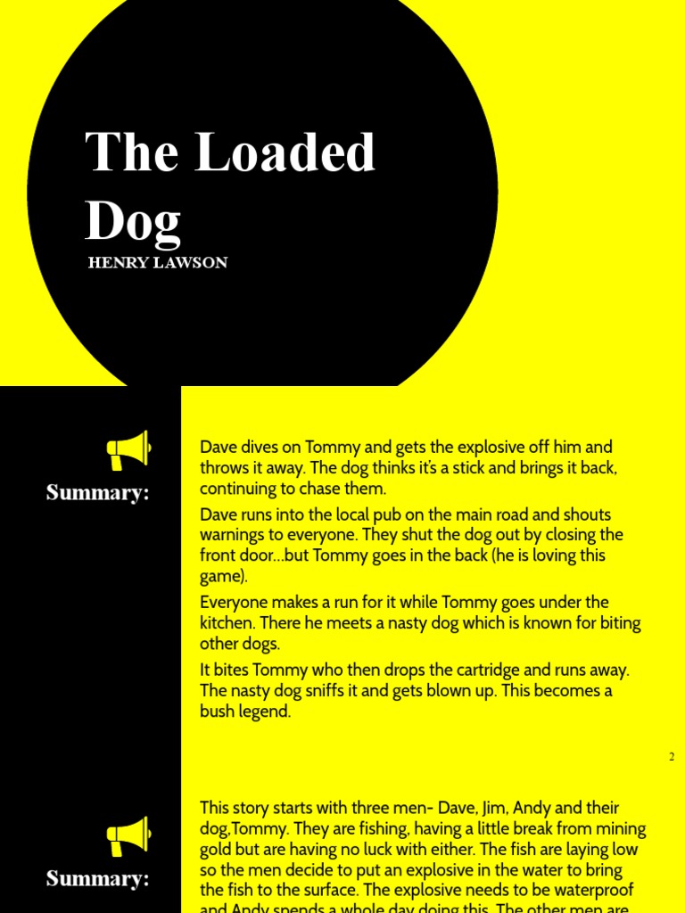 The Loaded Dog | PDF