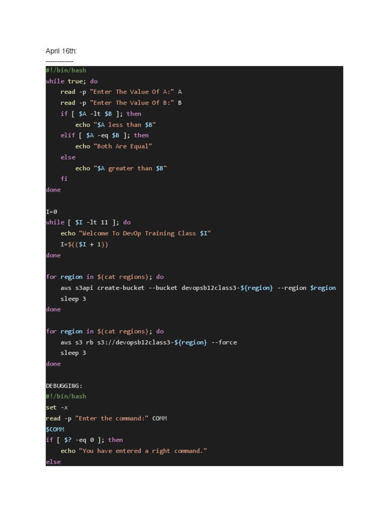April 16th: - : "Enter The Value of A:" "Enter The Value of B:" | PDF | Parameter (Computer ...