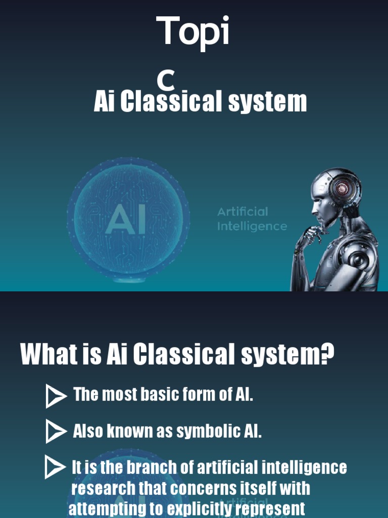 AI Classical Model | PDF | Inference | Artificial Intelligence