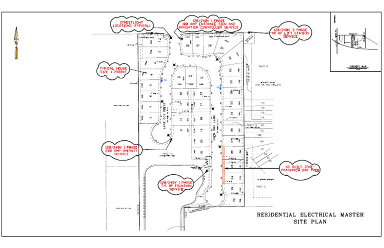 Residential Master Site Plan