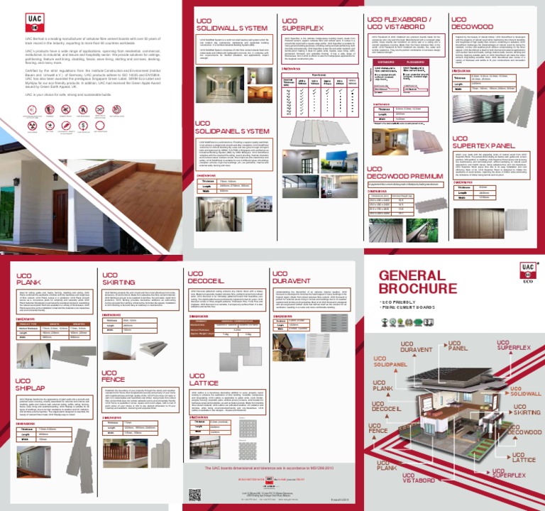 UCO General Brochure | PDF | Wall | Lumber