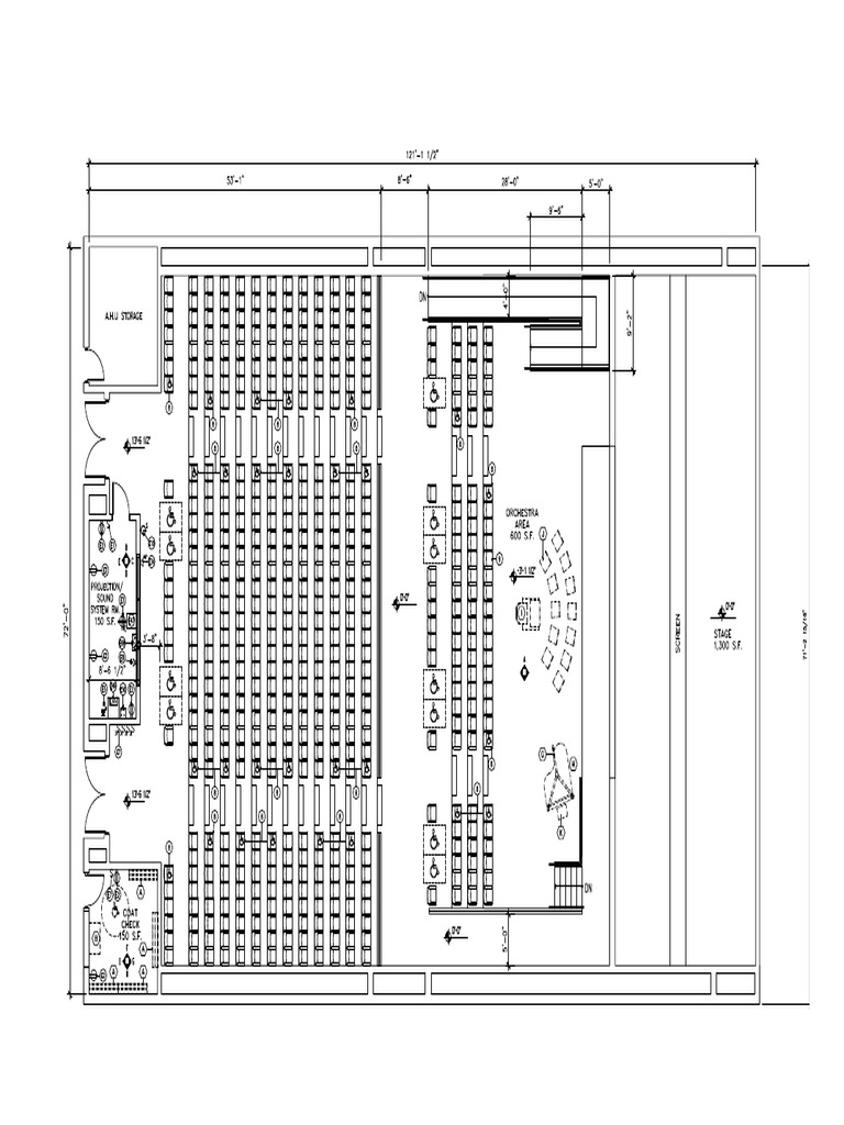 Theatre Layout Model | PDF