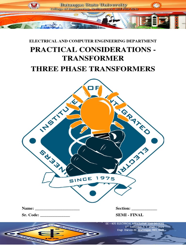 Apparatus Module 3 | PDF | Transformer | Fuse (Electrical)