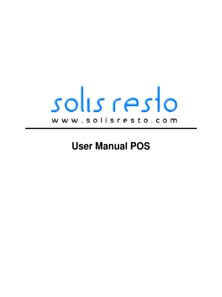 POS Manual v.1.1.0 | PDF