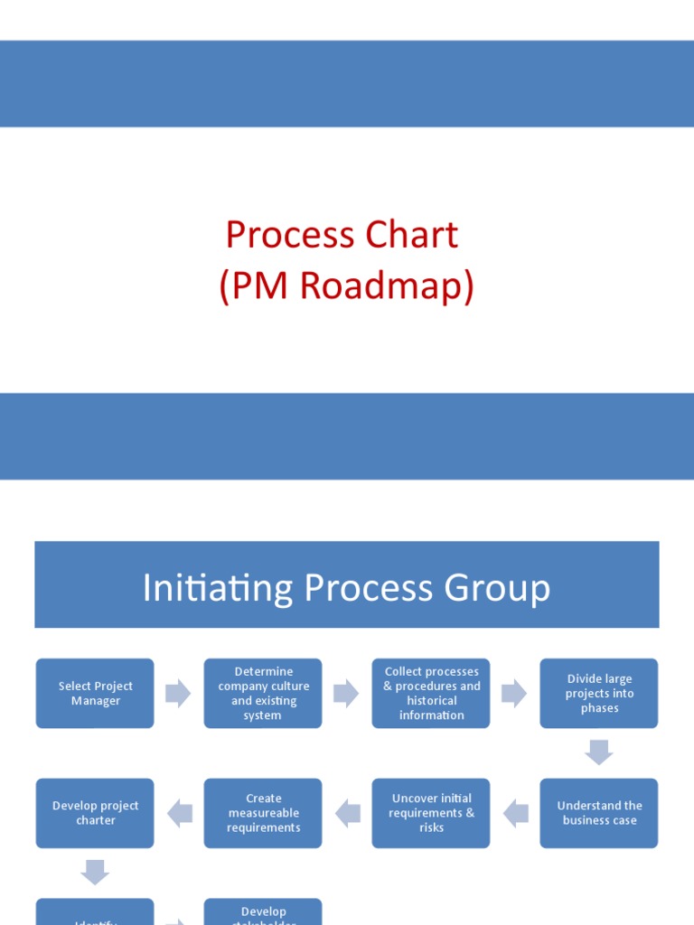 Process Chart (PM Roadmap) | Download Free PDF | Procurement | Audit