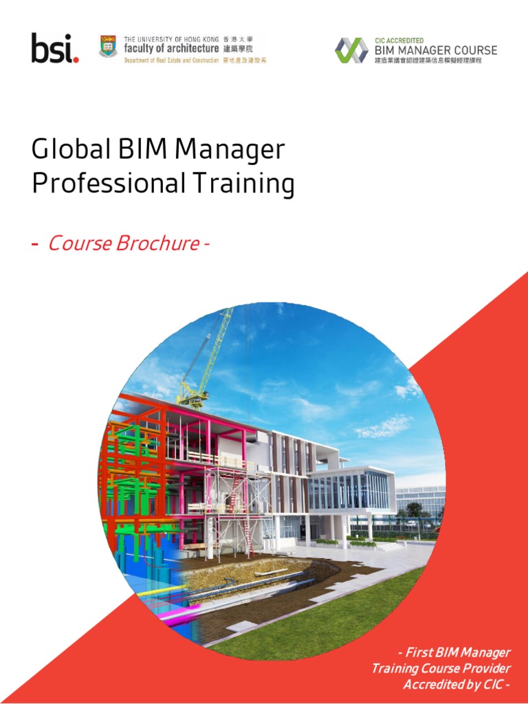 Global BIM Manager Professional Training: Course Brochure | Download ...