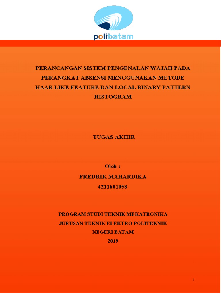 Sistem Pengenalan Wajah untuk Absensi | PDF | Seni | Teknologi & Rekayasa