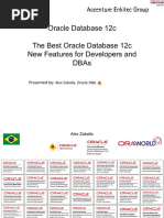 Oracle Database 12c New Features | PDF | Pl/Sql | Subroutine