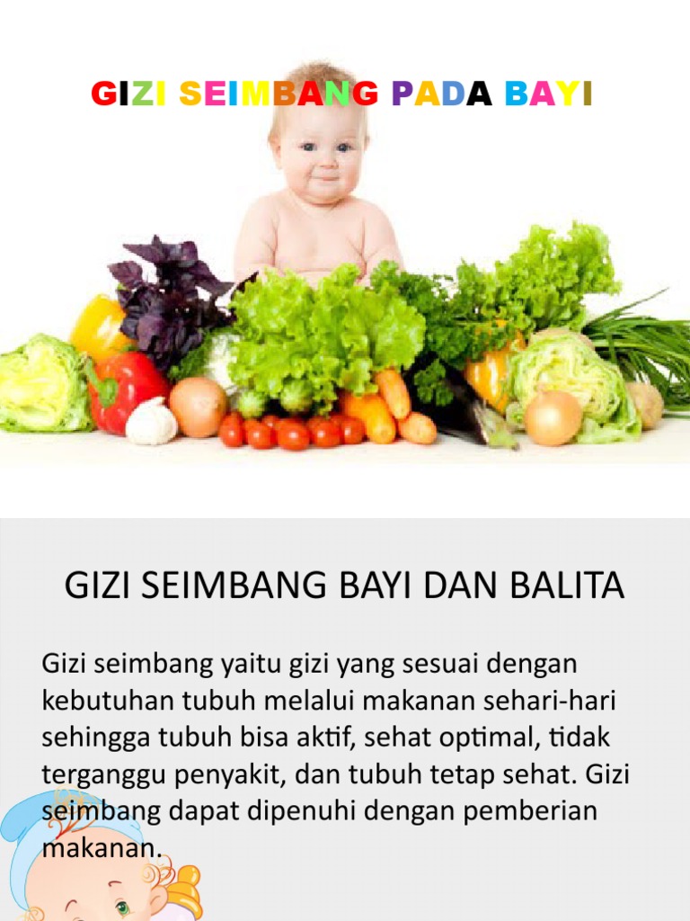 Gizi Seimbang untuk Bayi dan Balita | PDF