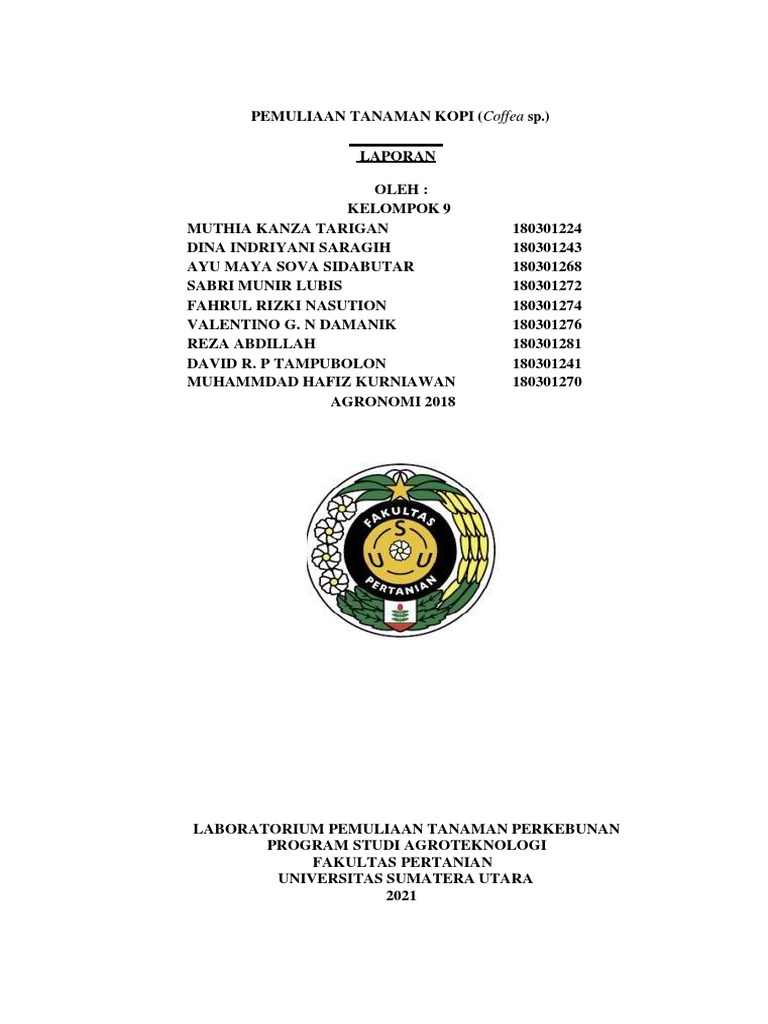 Pemuliaan Tanaman Kopi di Indonesia | PDF | Griya & Taman | Sains ...