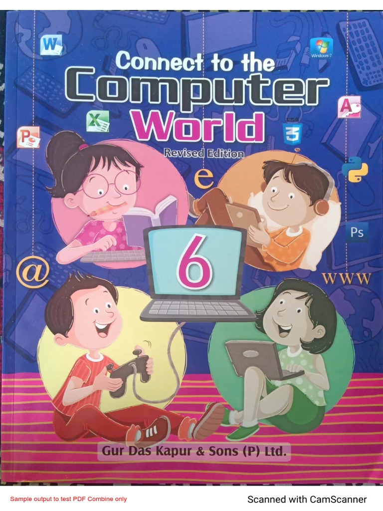Connect To The Computer World Book-6, Chapter-1.pdf - Combine | PDF ...