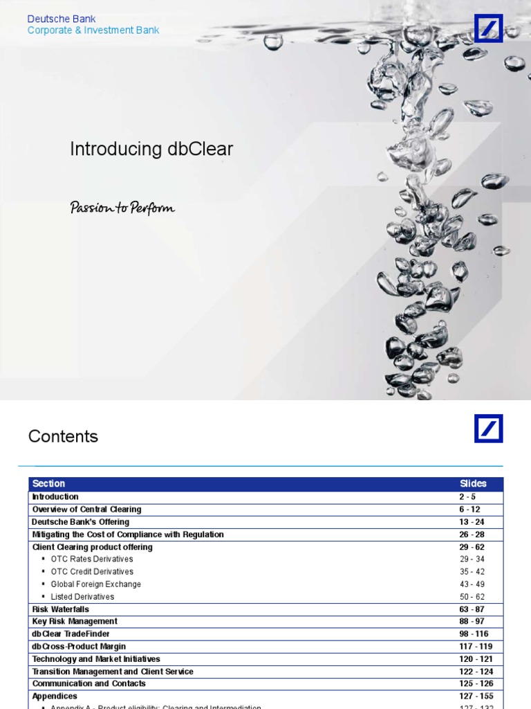 OTC Trade Life Cycle | PDF | Over The Counter (Finance) | Derivative ...