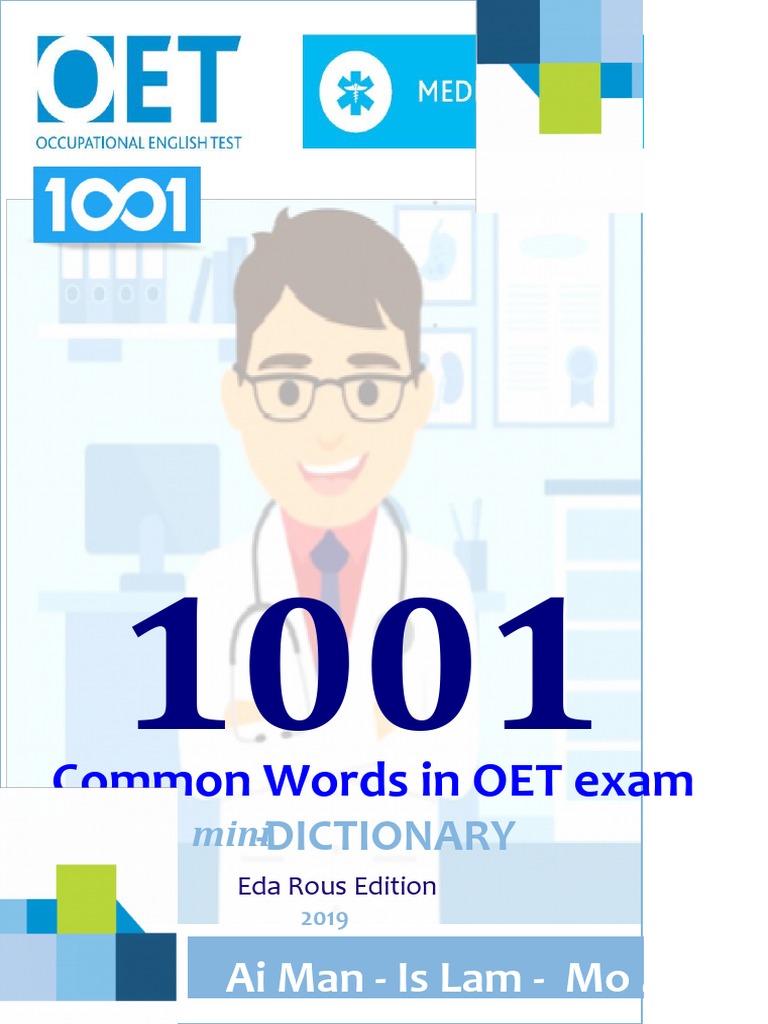 OET Vocabulary Mini-Dictionary | PDF