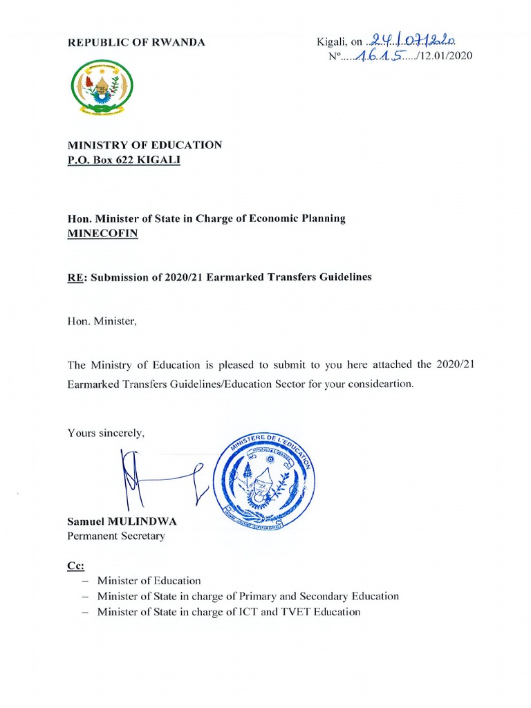 Capitation Grant Usage | PDF