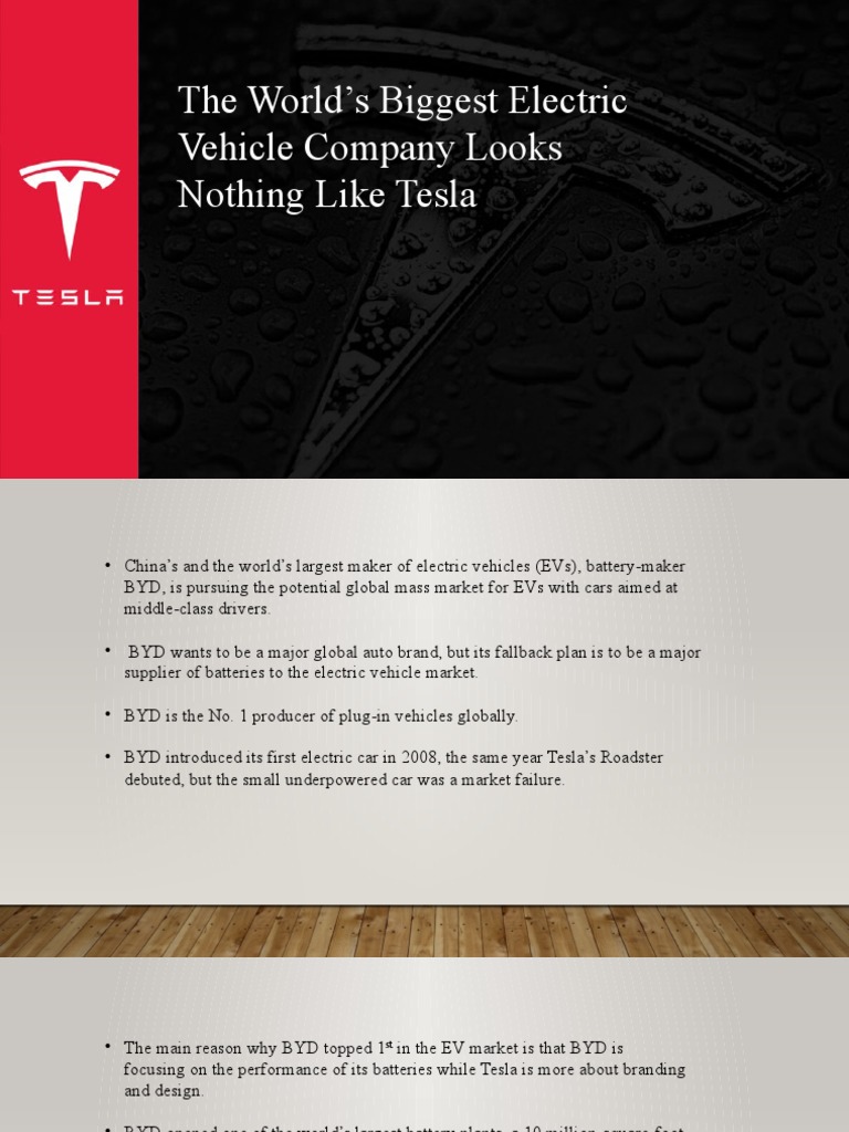 The World's Biggest Electric Vehicle Company Looks Nothing Like Tesla ...