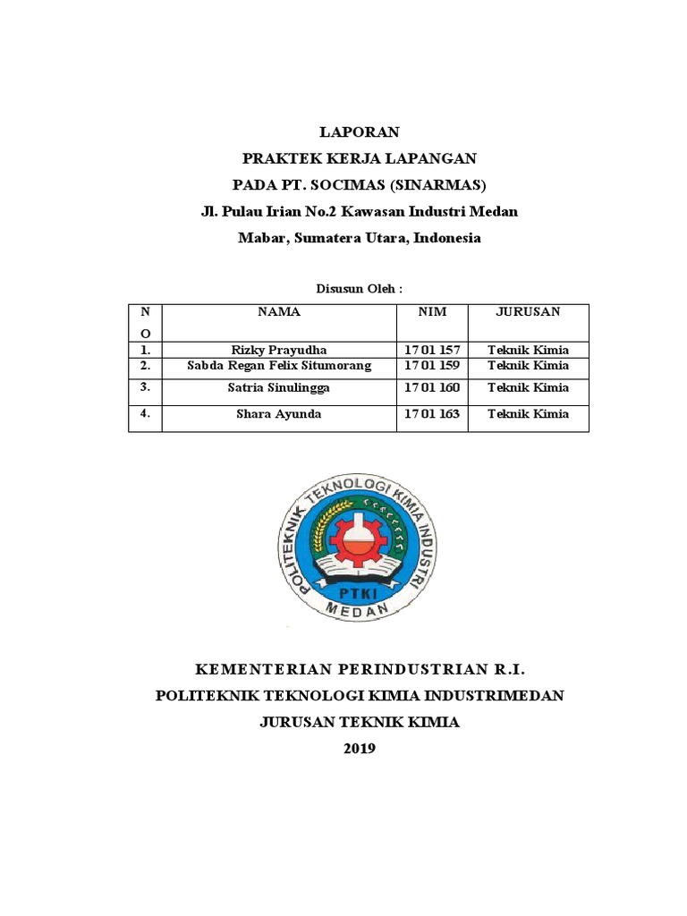 Laporan PKL Final Task | PDF