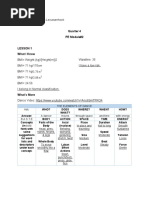 Submodalities Checklist | PDF