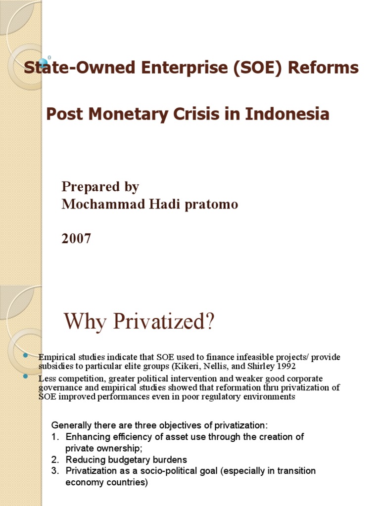 State-Owned Enterprise (SOE) Reforms | PDF | State Owned Enterprise ... State-Owned Enterprise (SOE) Reforms | PDF | State Owned Enterprise ...
