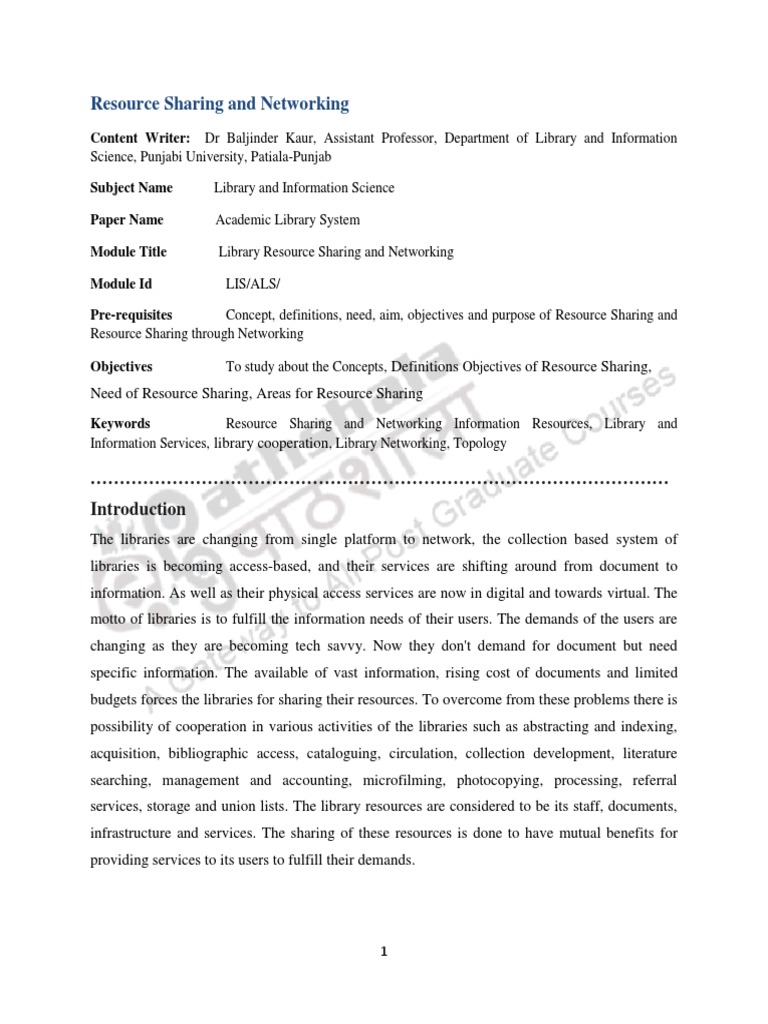 E PG Pathshala | PDF | Network Topology | Computer Network