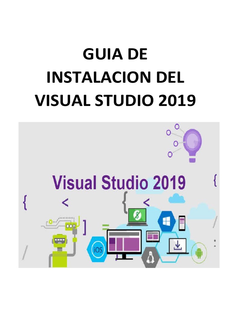 Guia de Instalacion Del Visual Studio 2019 | PDF
