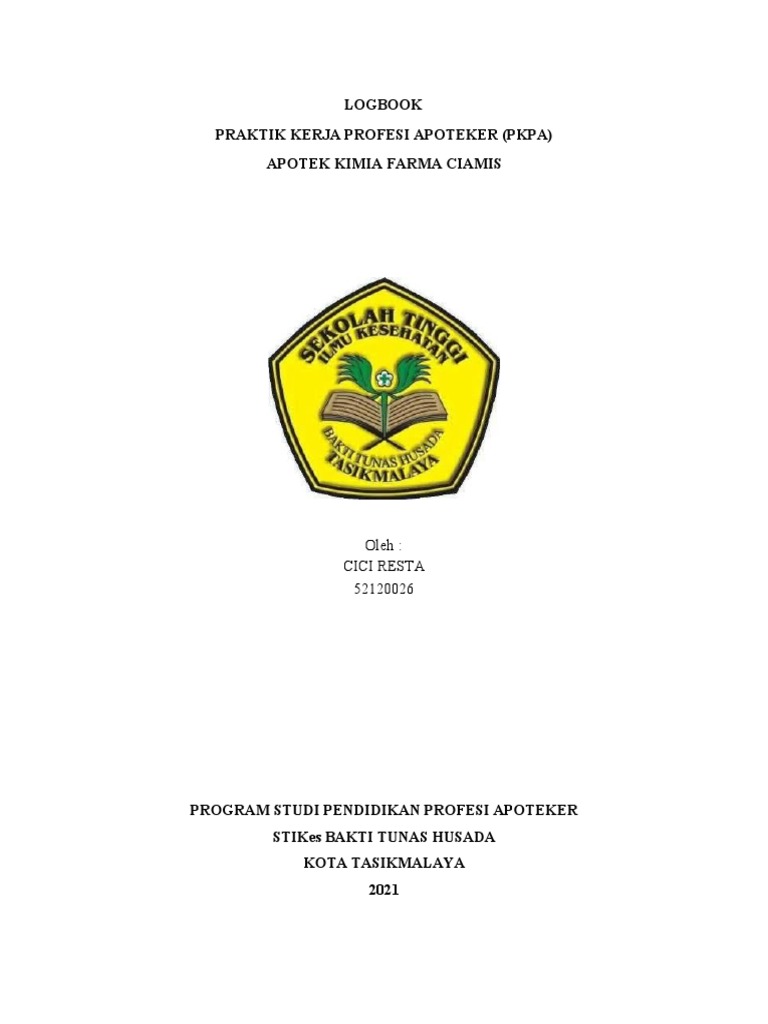 Logbook Apotek Cici | PDF