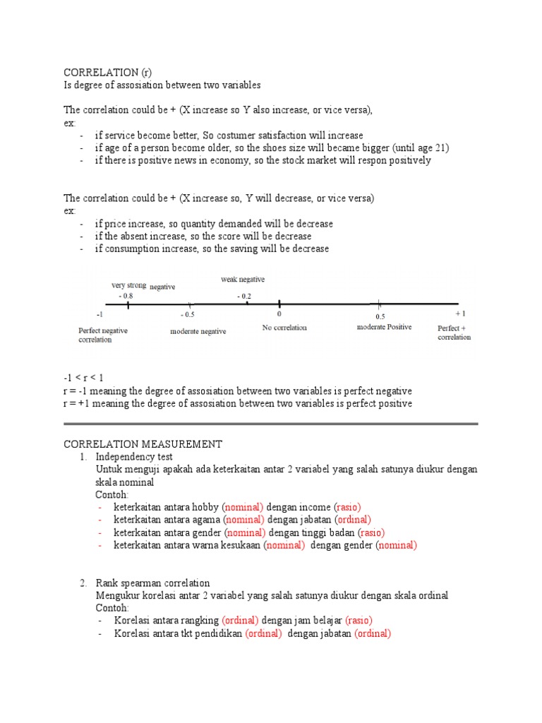 Update Correlation-Rank Spearman | PDF | Spearman's Rank Correlation ...