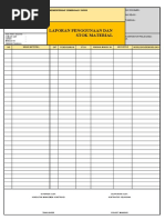 Form Excel Approval Material Dan Bahan Proyek | PDF
