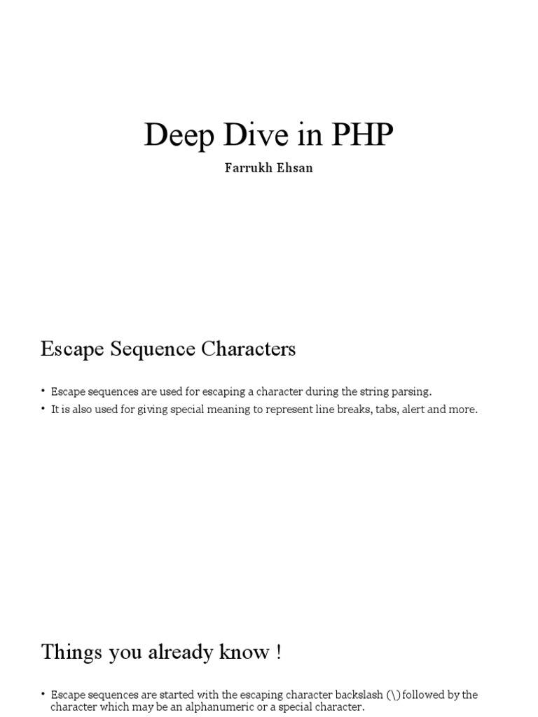 Strings in PHP | PDF | Naming Conventions | Computer Data