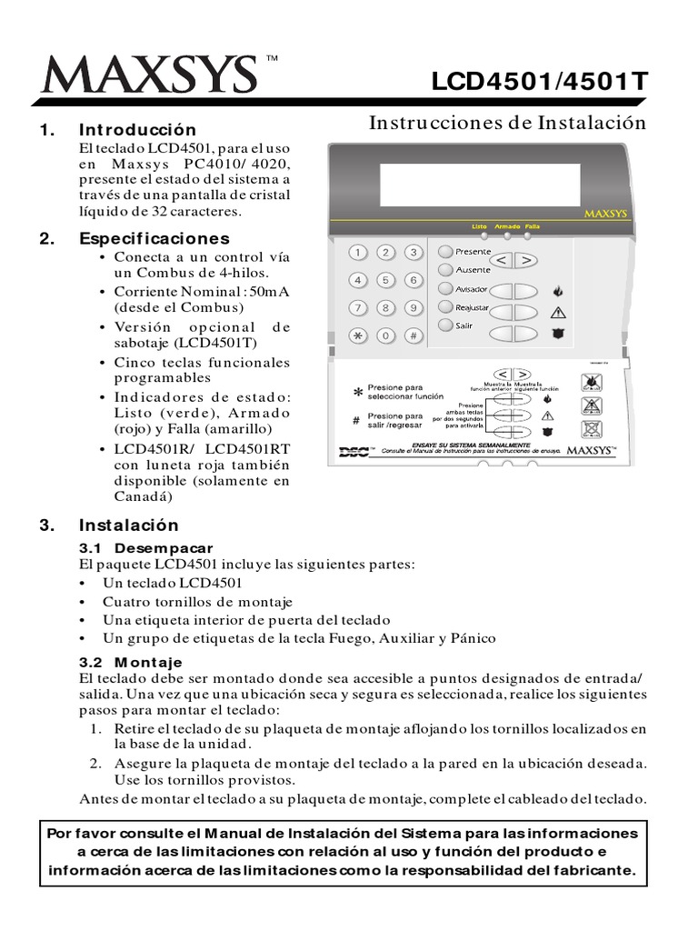 LCD4501 (T) Is SP Na 29003384 R000 | PDF | Teclado | Transformador