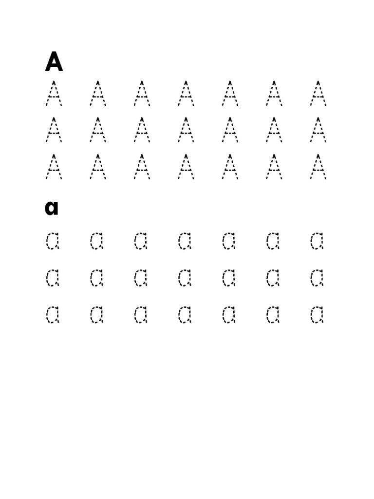 Alphabet Pdf