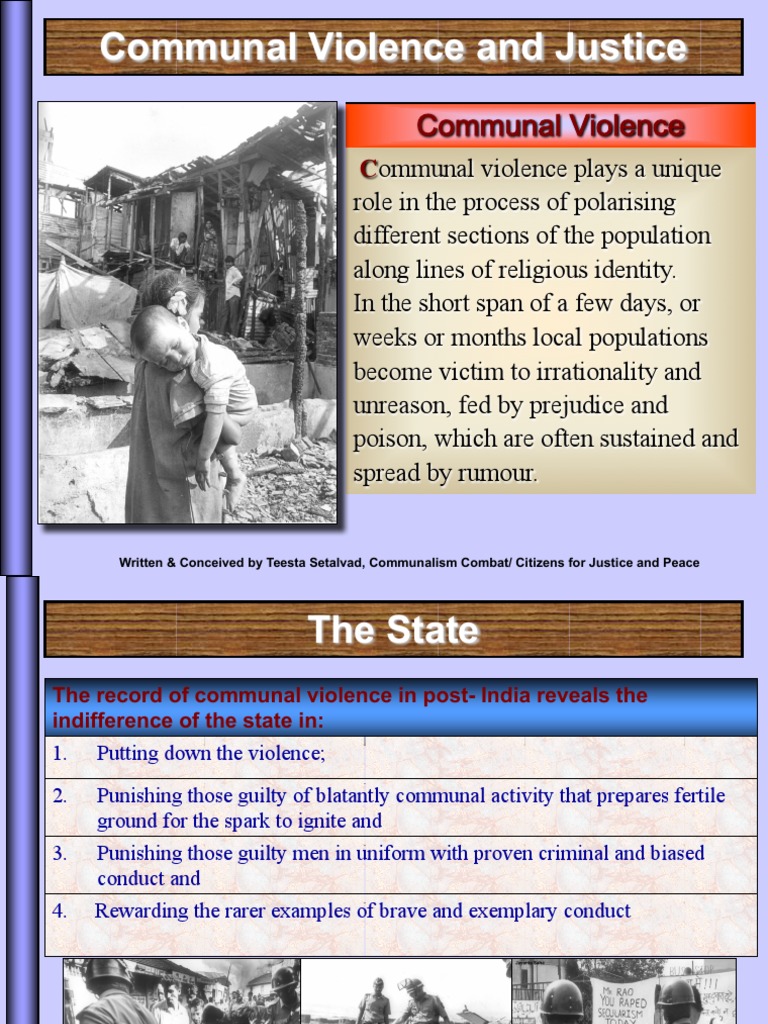 Understanding Communal Violence in India | PDF | Police | Criminal Justice