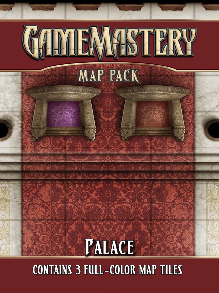 Gamemastery Map Pack Palace Biblioteca Elfica | PDF