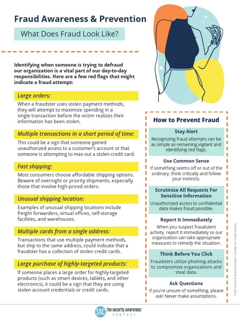 Fraud Awareness & Prevention: What Does Fraud Look Like? | PDF | Fraud ...