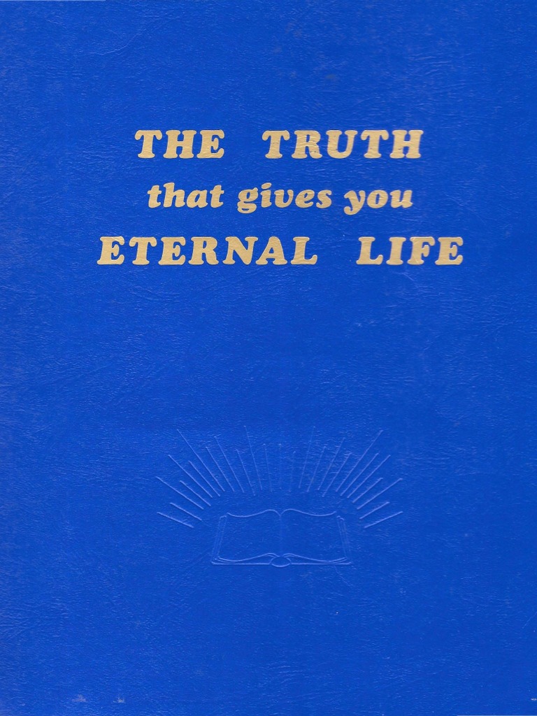 The Truth That Gives You Eternal Life | PDF | Names Of God In Judaism ...
