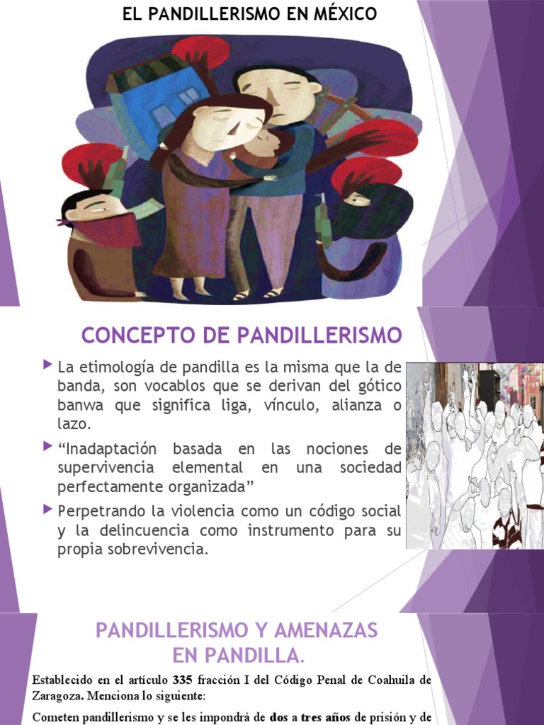 Pandillerismo y su evolución en México | PDF | México | Thriller y crimen