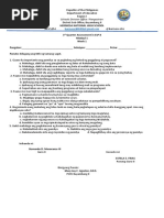 Buwan NG Kasaysayan (Action Plan) | PDF