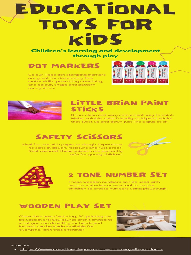 Educational Toys For Kids - Creative Play Resources | PDF | Home & Garden