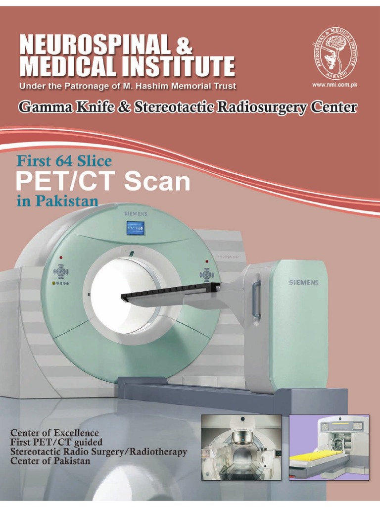 Pet Brochure | PDF | Positron Emission Tomography | Ct Scan