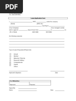 Z1 (A) - Application For Leave of Absence: Instructions | PDF ...