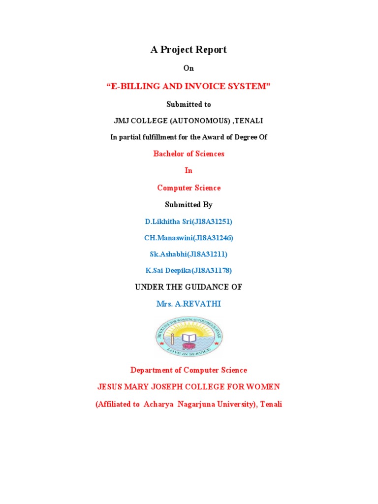 E-Billing and Invoice System Overview | PDF | Use Case | Conceptual Model