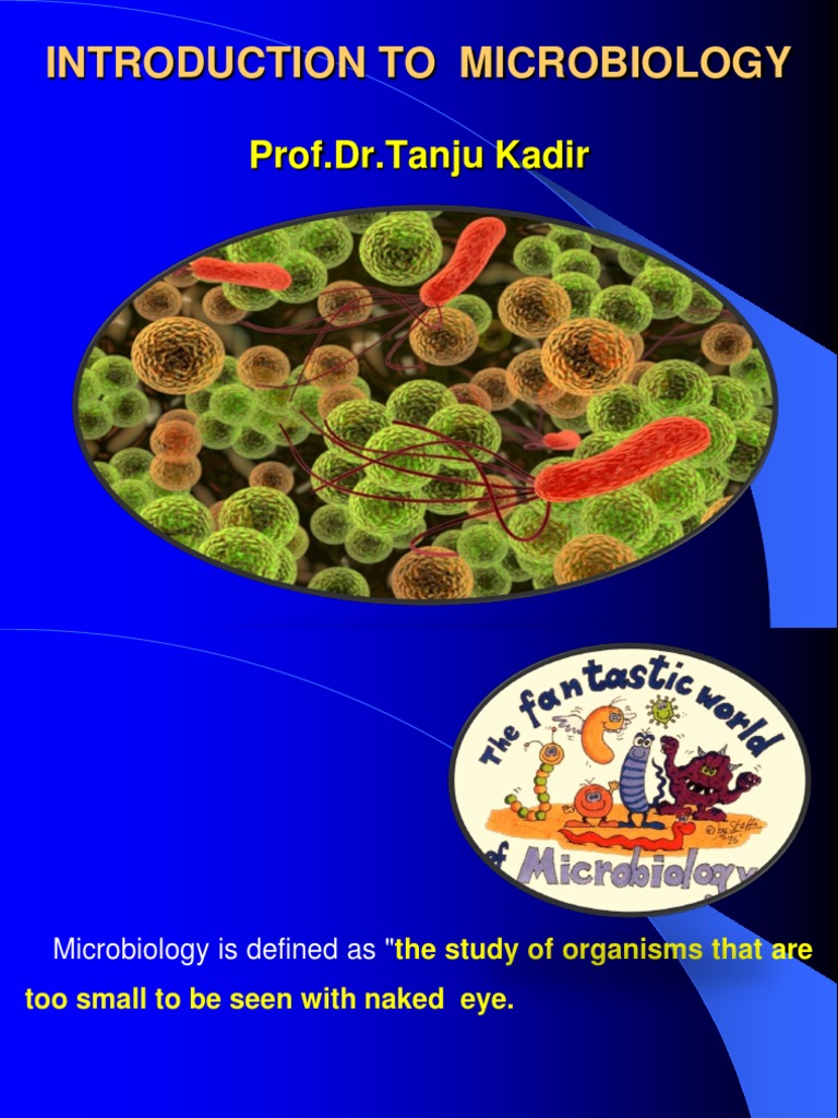 1.introduction To Microbiology and Bacterial Cell Structure | PDF ...
