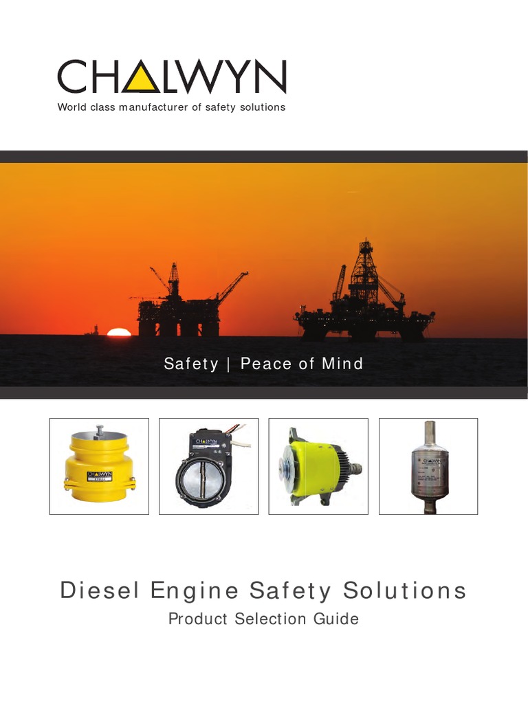 Chalwyn Product Selection Guide LowRes | PDF | Valve | Engines