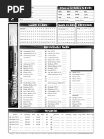 Call of Cthulhu 7th Ed Character Sheet | PDF