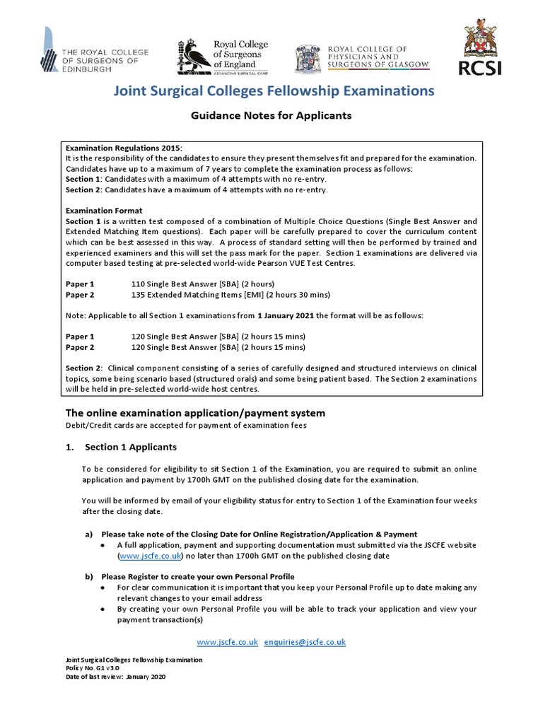 G1 JSCFE Guidance Notes For Applicants | PDF | Test (Assessment) | Business G1 JSCFE Guidance Notes For Applicants | PDF | Test (Assessment) | Business