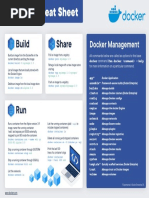 Docker Cheat Sheet | PDF | Operating System Families | Computing