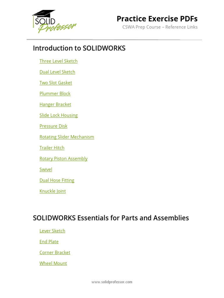 CSWA Practice Exercise | PDF