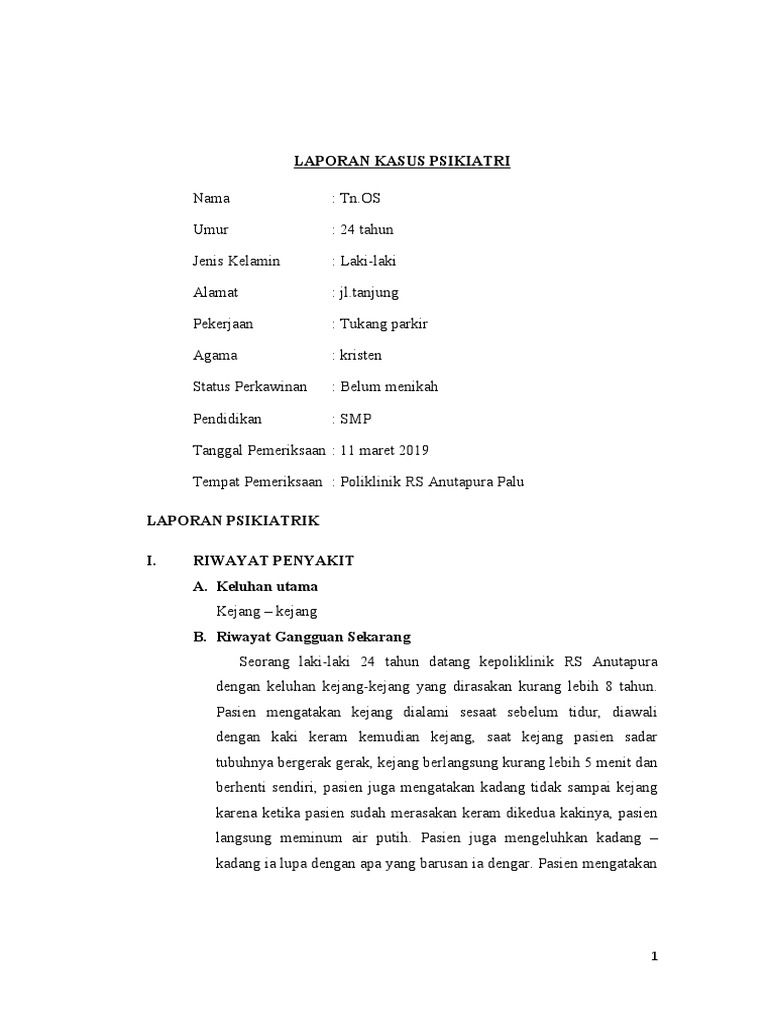 Lapsus Anuta (GMO EC EPILEPSI) 2 | PDF | Pengembangan Diri | Gaya Hidup