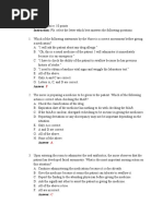 Medication Administration Practice Test | PDF | Pharmacist | Pharmacy
