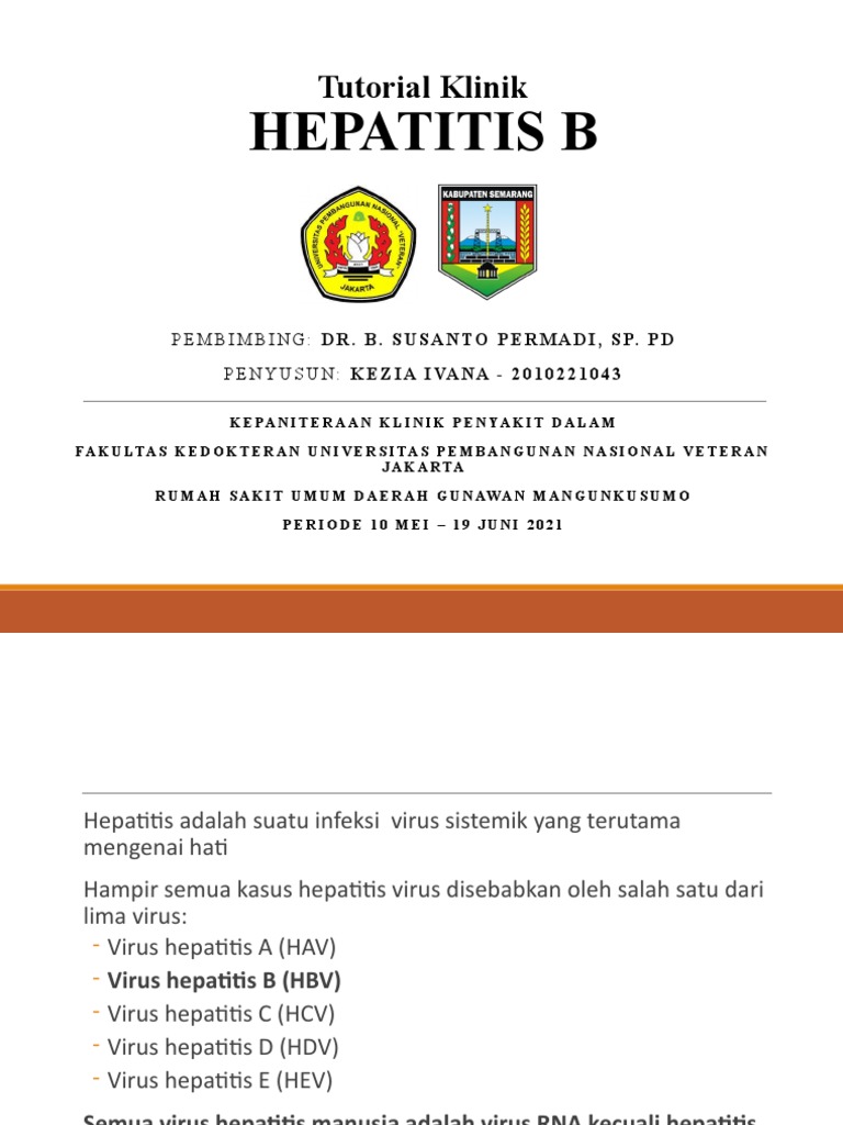 Tutorial Hepatitis B untuk Mahasiswa | PDF